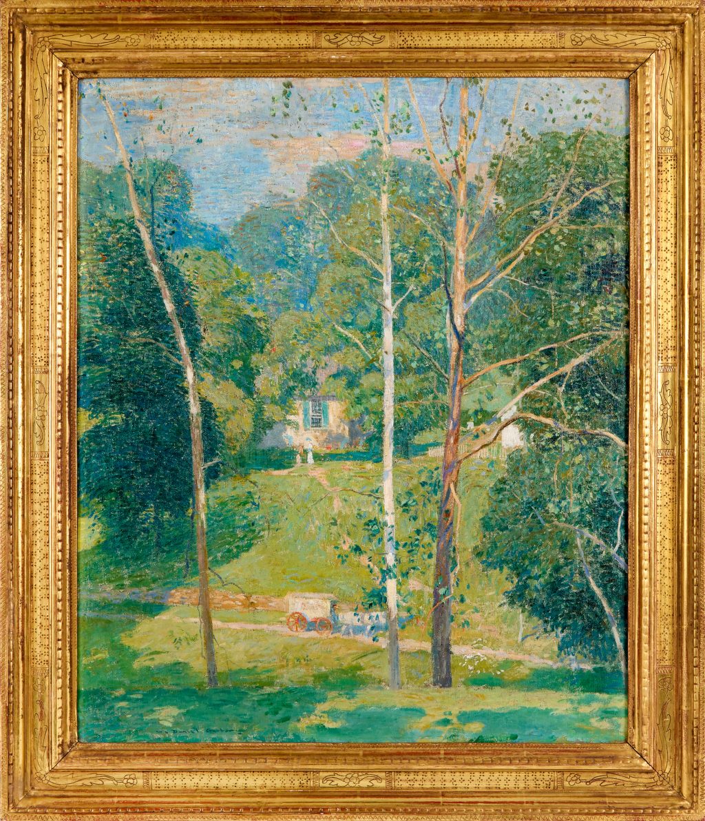 The Verdure Tapestry of Daniel Garber - Pook & Pook Inc.