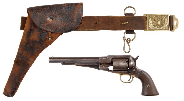 Remington New Model Army revolver - Pook & Pook Inc.